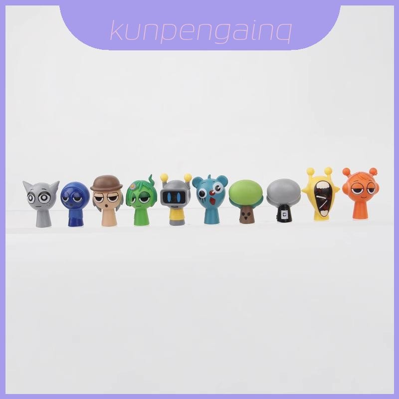 Rhythm Sprunki Chibi กล่อง 48in1 Abs กล่องตาบอดตัวเลขสะสมชุดสําหรับแฟน ...