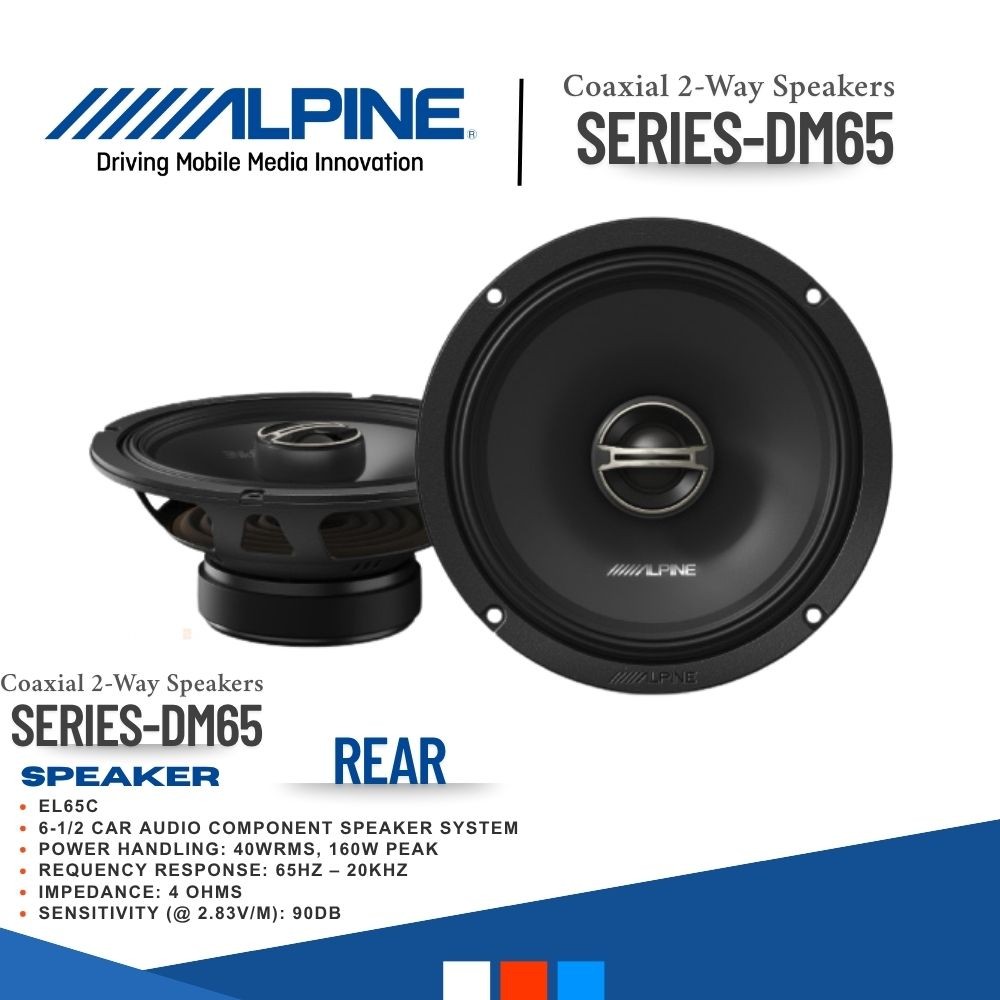 ของดีมีไม่บ่อย! Alpine 6.5” เสียงแน่น ราคาพิเศษ DM65C / DM65 เสียงใส ...