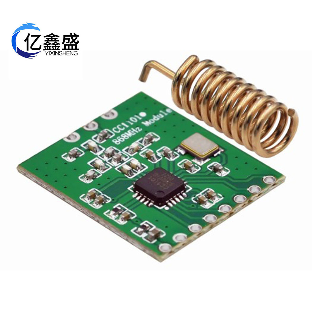 CC1101 สมาร์ทอุตสาหกรรมไร้สาย RF การสื่อสารโมดูล SPI Transceiver 868MHz ...