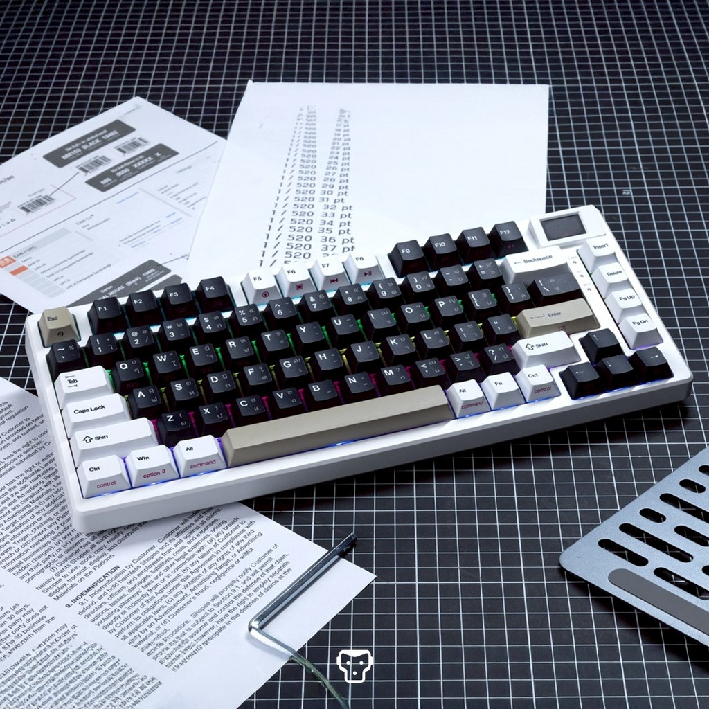 [ประกัน 1 ปี] SARU คีย์บอร์ดเกมมิ่งจอ LED COLOR TFT KX-81 JUPITER NEW ...