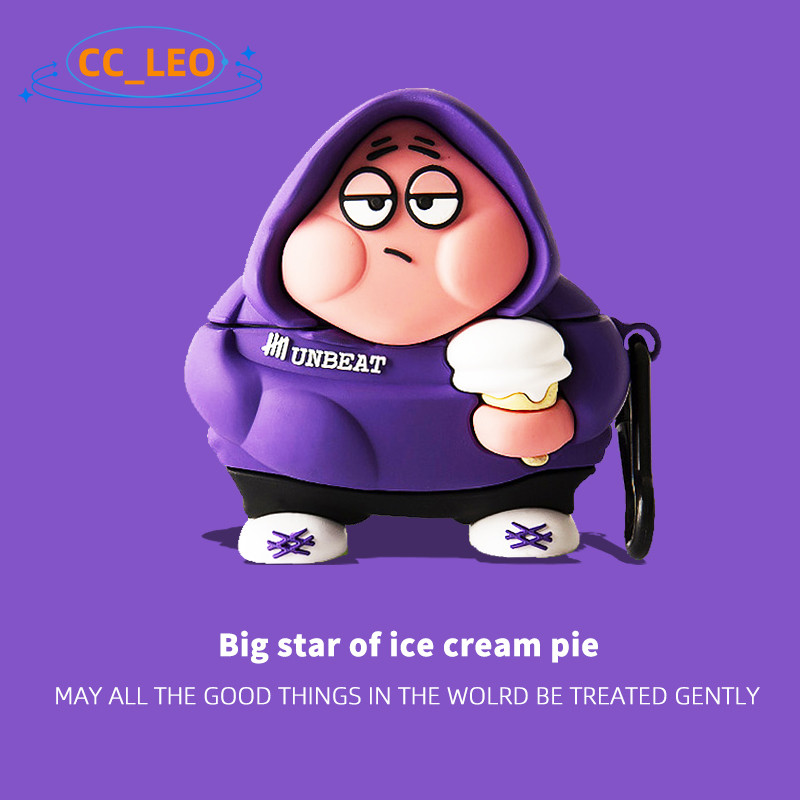 For EDIFIER X2 Plus Case 3D Cute Cake Vaseline Silicone Soft Case Cartoon Ghost EDIFIER X2 Plus ...