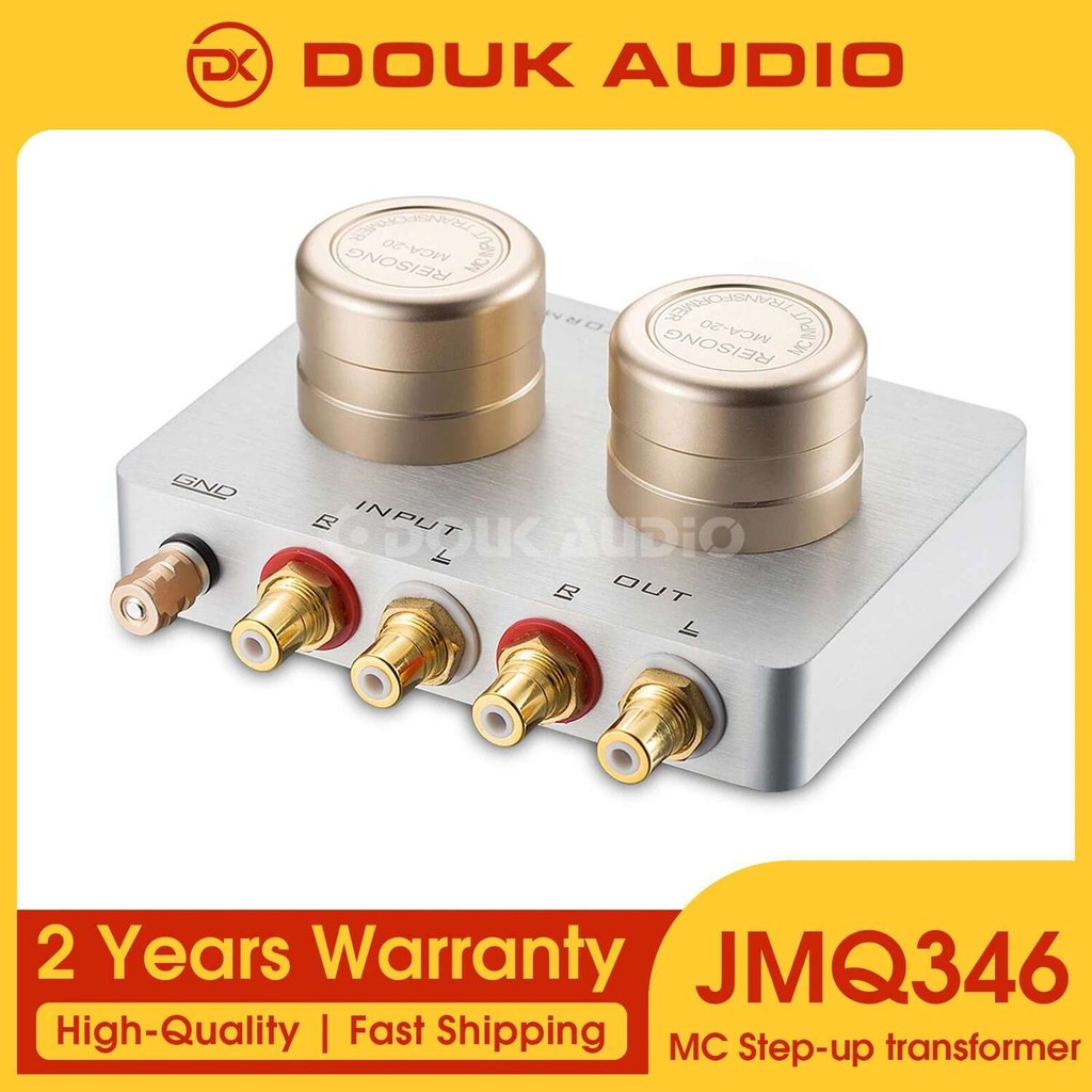 อุปกรณ์เสริมเสียง Douk Audio Step Up Transformer MC Moving Coil Phono ...
