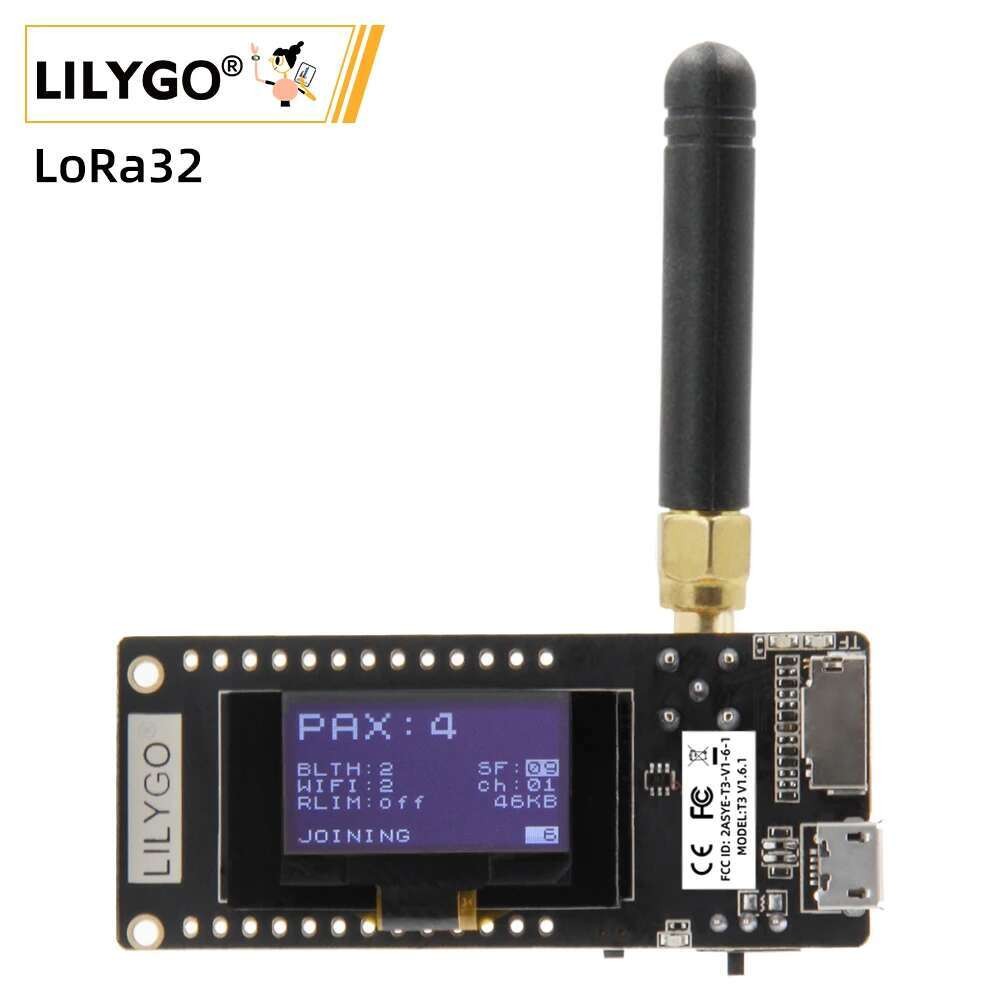 ลิลลี่โก® TTGO LoRa32 V2.1_1.6 รุ่น 433/868/915Mhz ESP32 LoRa OLED 0.96 ...