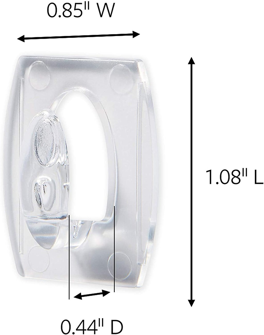 3M command Hooks command Decoration Clips command Wire Toggle Clear & transparent hook ขจัดความ ...