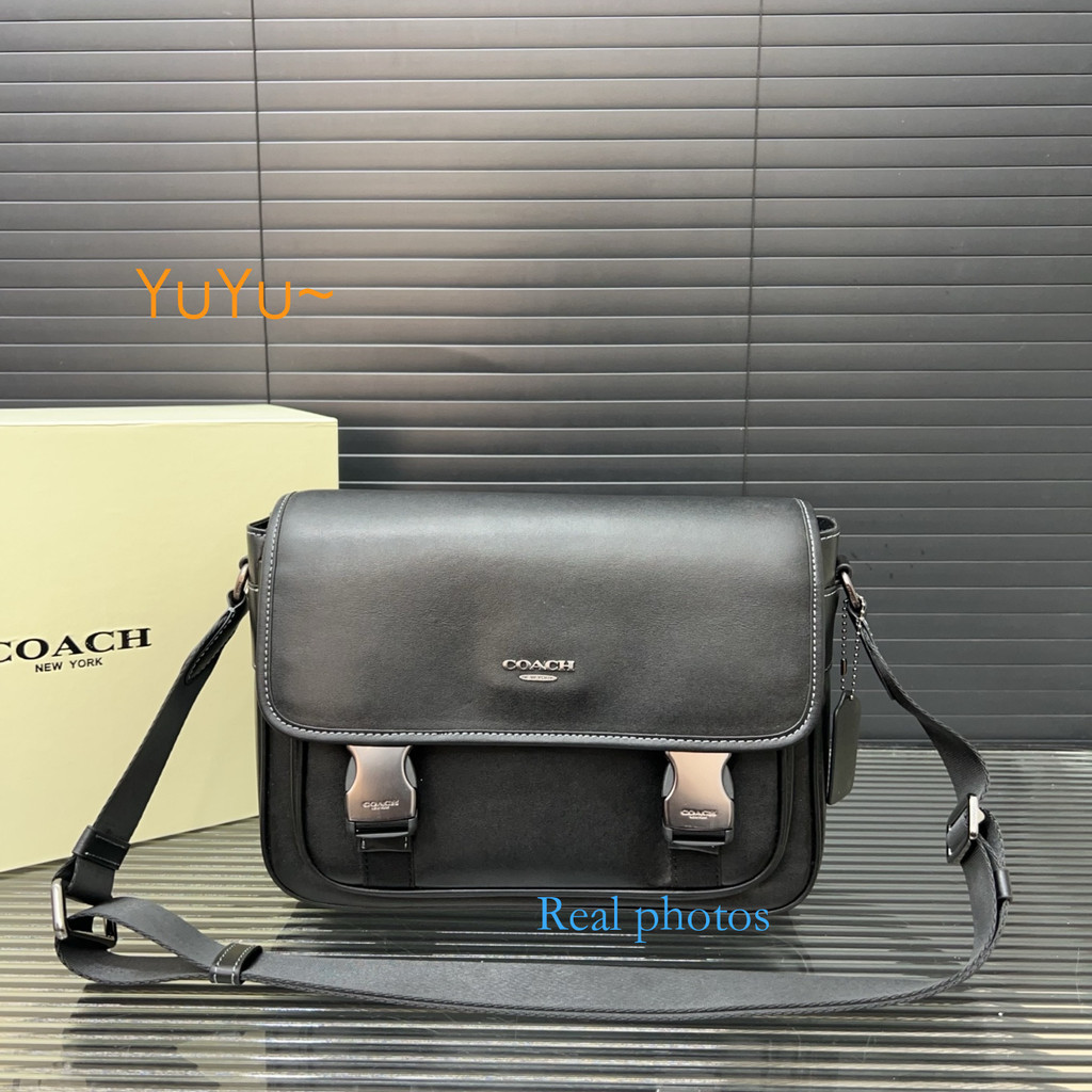 พร้อมกล่องของขวัญขนาด 20 * 27 ซม.คลาสสิก Contrast Color Flap Messenger ...