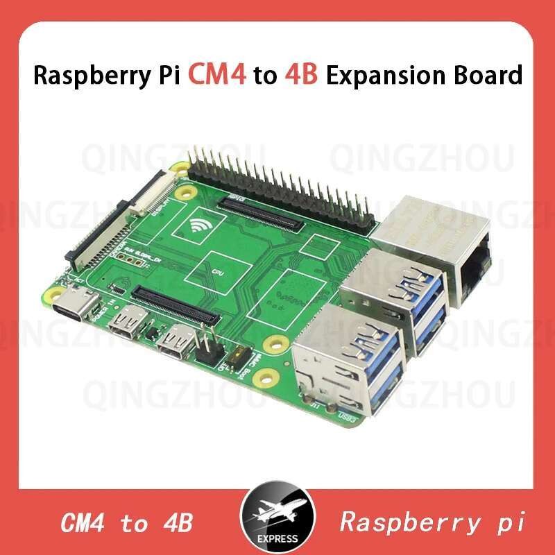 VN Raspberry Pi Compute Module 4 CM4 ถึง 4B อะแดปเตอร์ HAT CM4 IO โมดูล ...
