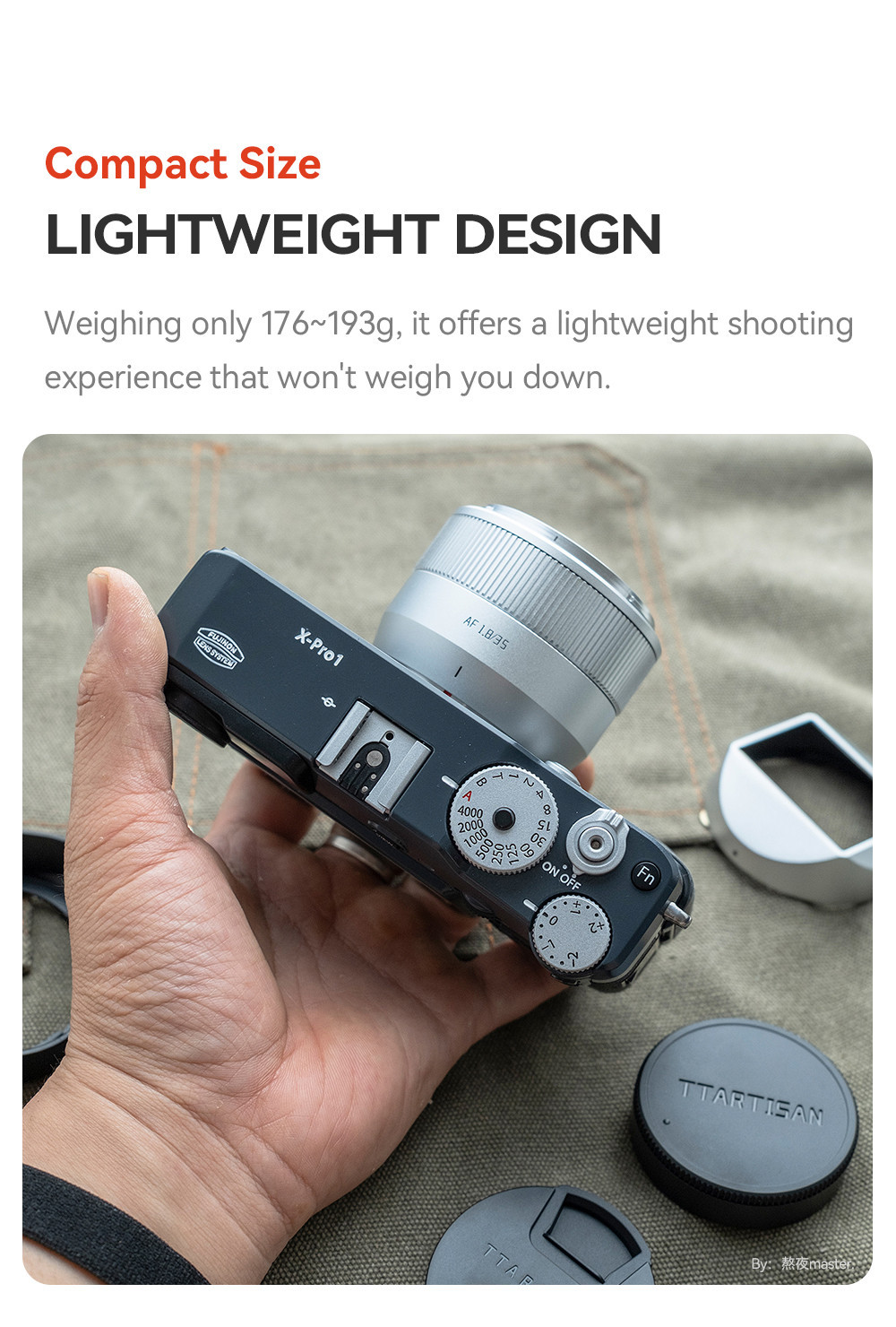 TTArtisan 35 มม.F1.8 II AF Auto Focus APS-C รูรับแสงขนาดใหญ่ Prime เลนส์สําหรับกล้อง Portrait ...