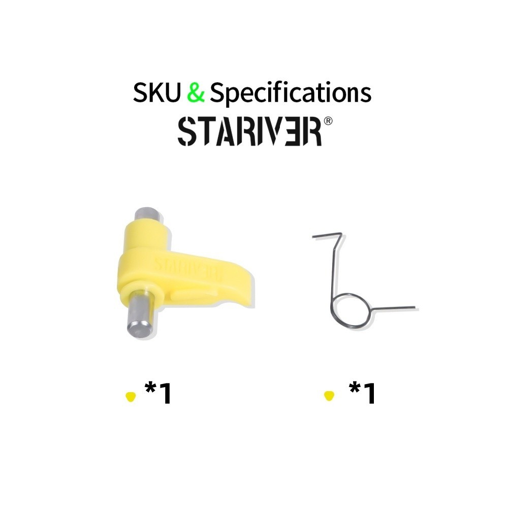 ยี่ห้อ STARIVER Low Runout POM Backlash Gear Anti-reverse Gear Spring ...