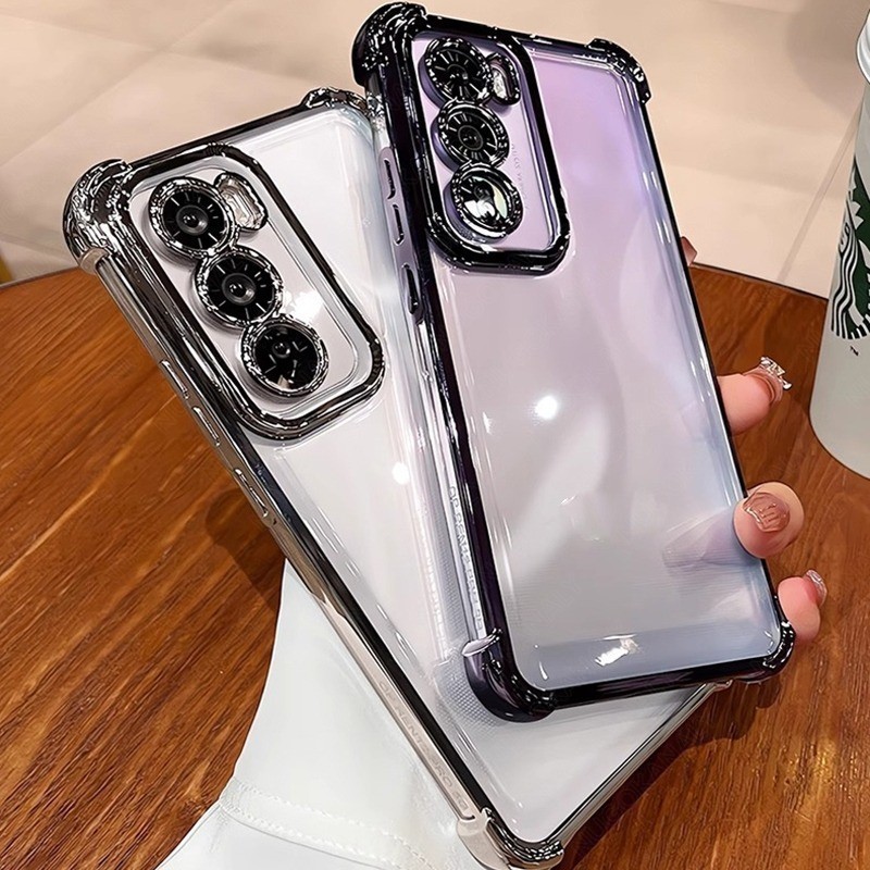 COD หรูหราชุบกรอบ Anti Drop Case สําหรับ Huawei P60 Pro P50 P40 P30 ...