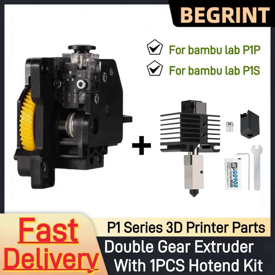สําหรับBambu Lab P1S P1P Fully Extruder Dualเกียร์ Extrusionมอเตอร์ ...