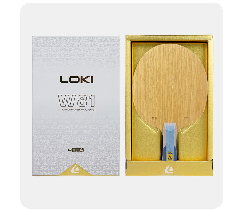 LOKI W81 ใบมีดปิงปองพิเศษ INNER Ping Pong Bat 5Wood+2ALC Paddle | Shopee Thailand