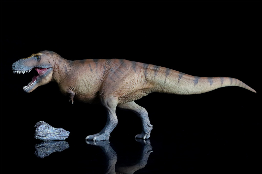 PNSO 1/35 Tyrannosaurus Rex คาเมรอนรุ่นยุคก่อนประวัติศาสตร์สัตว์พิพิธภัณฑ์ไดโนเสาร์สะสม ...