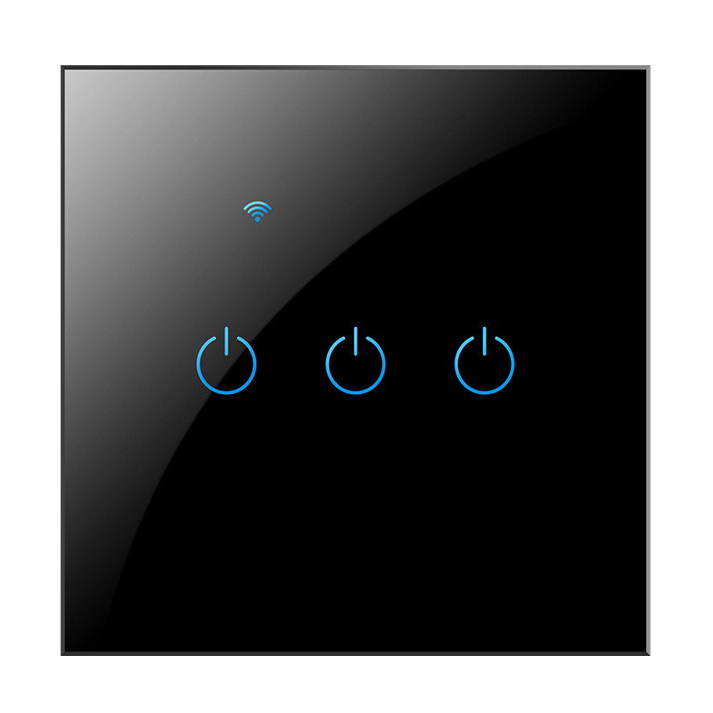 Graffiti APP สมาร์ทสวิทช์สัมผัสแผงควบคุมไร้สาย alexa European Standard ...