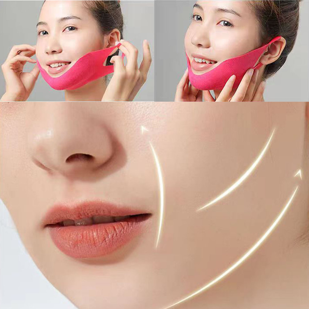 ลด Double Chin Shaper V Line Facial Lifting Mask - Repairing Barrier ...