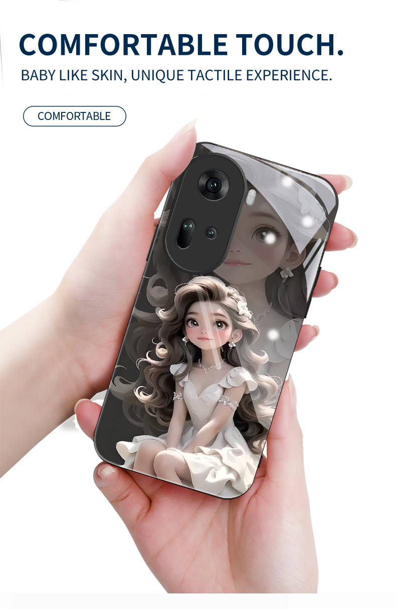 สําหรับ Oppo Reno11&Oppo Reno 11 5G CPH2599 , สาวสวย, บุคลิกภาพอิน ...
