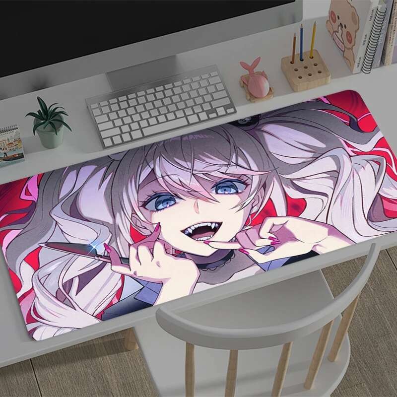 Mousepad ขนาดใหญ่ D-danganronpa Junko Enoshima คีย์บอร์ดเกม Gamer เมาส์ ...