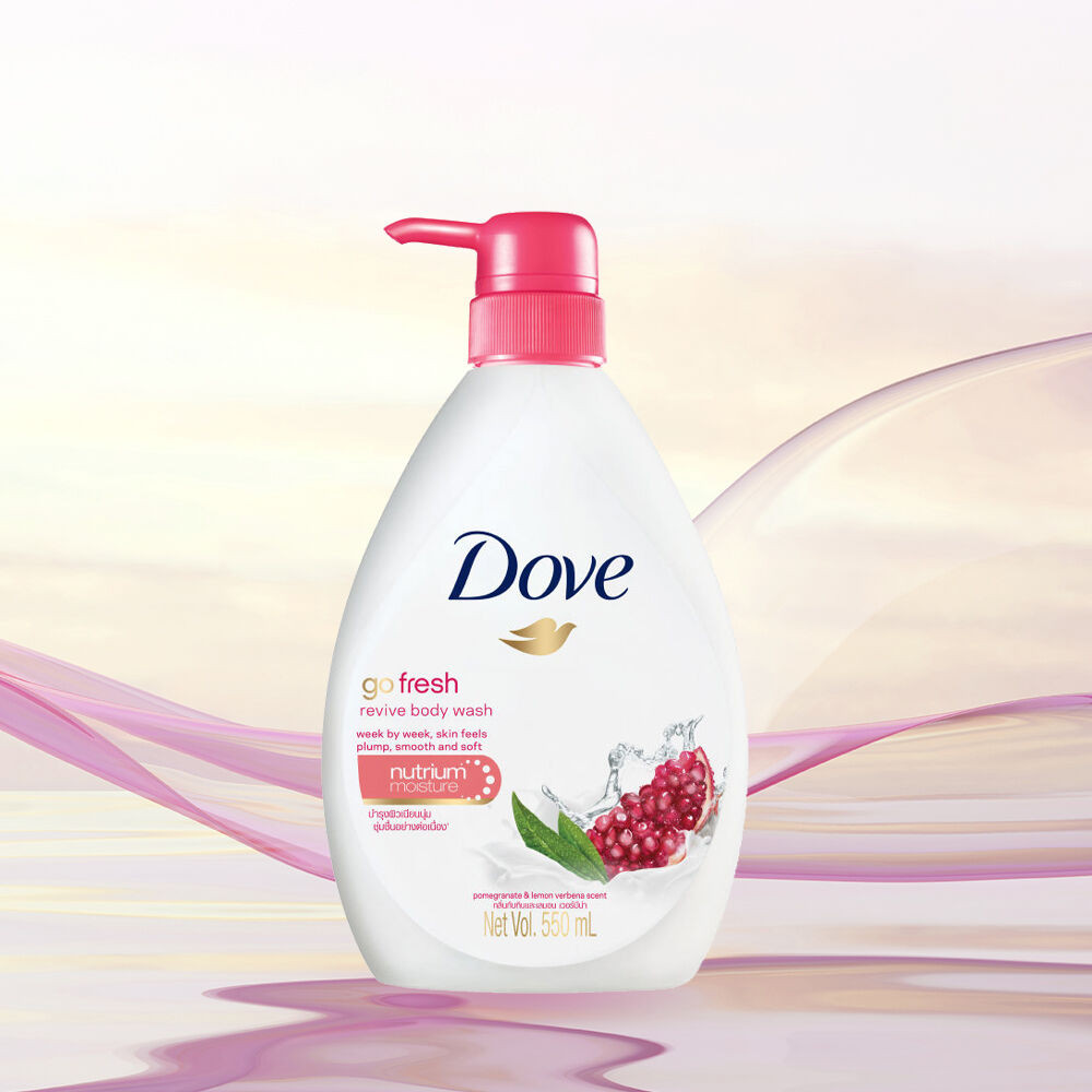 Dove Go Fresh Revive Body Wash 1000ml โดฟ ครีมอาบน้ำสูตรล้างออกง่าย ...