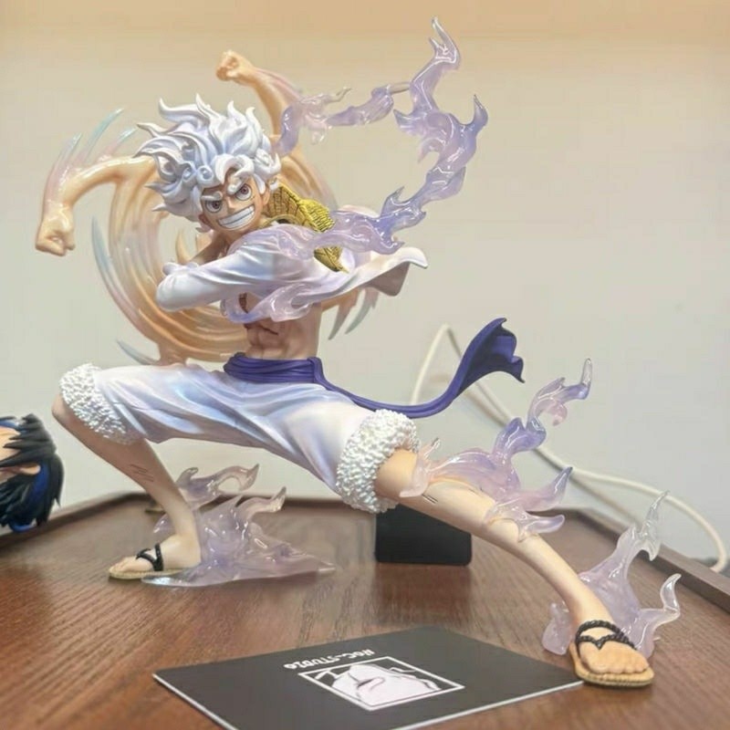 One Piece noc Hand-Waving Fist Nika Luffy Figure One Piece Anime Model ...