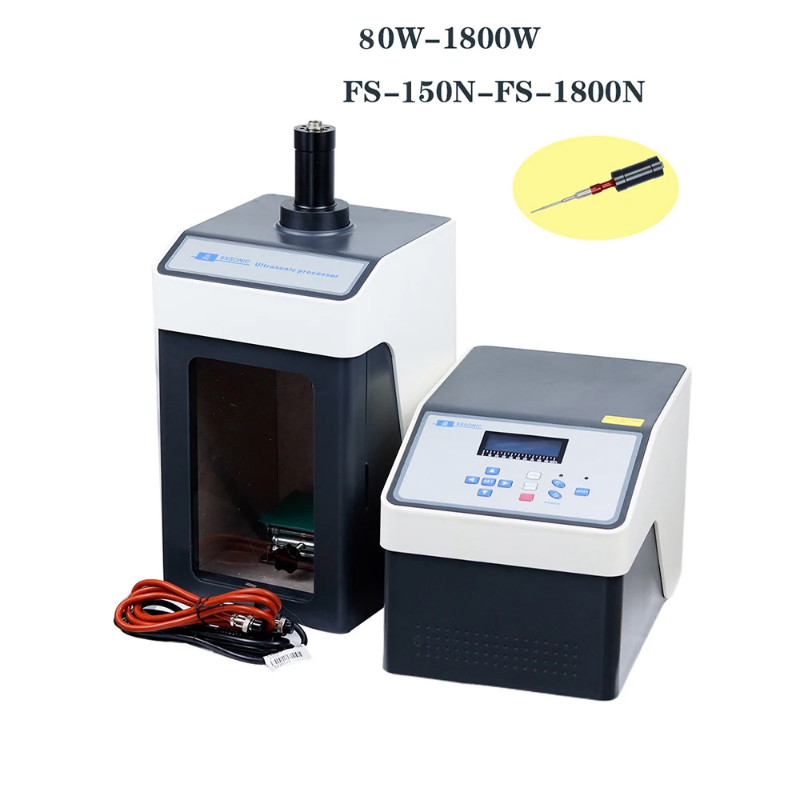 80-1800W Ultrasonic Homgenizer Sonicator โปรเซสเซอร์ Ultrasonicator ...