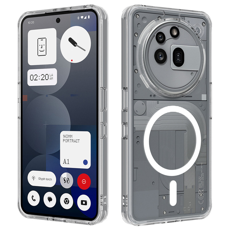 สําหรับ Nothing Phone 3A Pro, 3A Case ELVEV อะคริลิคทนทาน Advanced ...