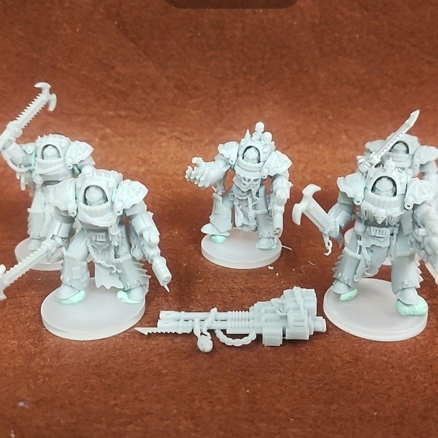 [Warhammer] 3D Printing Light Curing White Model Chess Piece Bat ...