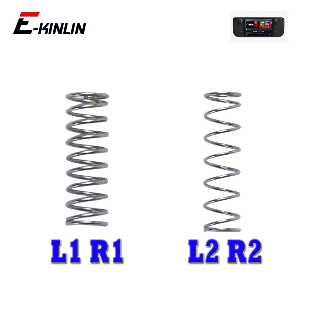 L1 R1 L2 R2 ฤดูใบไม้ผลิจับซ้ายขวาปุ่มสปริงในตัวอุปกรณ์เสริมเกมโลหะฤดู ...