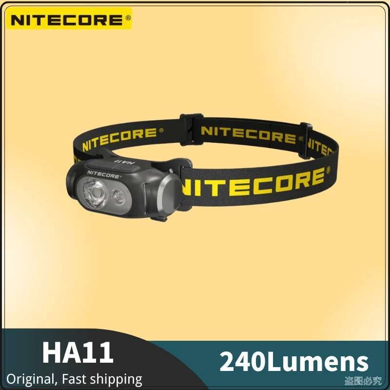 NITECORE HA11 ไฟฉาย ultralight 240 ลูเมน มาพร้อมแบตเตอรี่ | Shopee Thailand