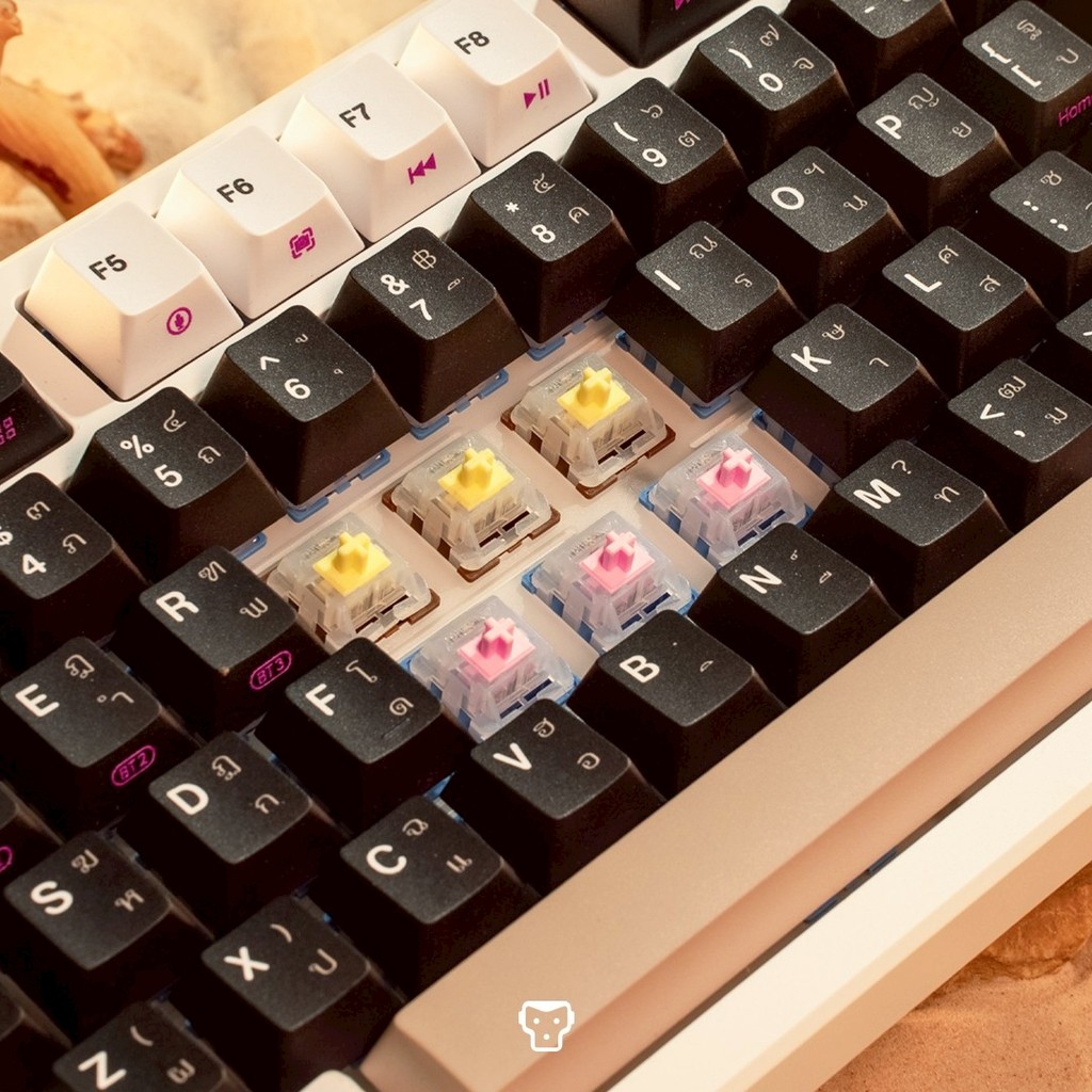 [ประกัน 1 ปี] SARU คีย์บอร์ดเกมมิ่งจอ LED COLOR TFT KX-81 JUPITER NEW ...