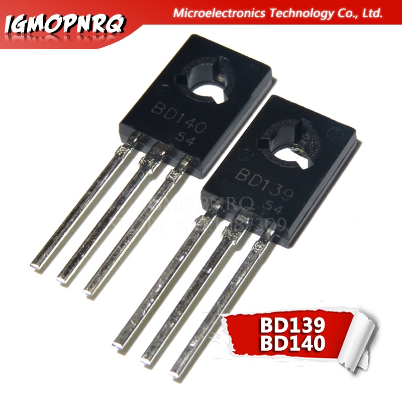 ไอซีควบคุมแรงดันไฟฟ้า BD139 BD140 ( BD139 10 ชิ้น และวงจรรวม BD140 10 ...