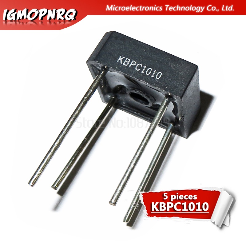 วงจรเรียงกระแสไดโอด KBPC1010 10A 1000V KBPC610 KBPC608 KBPC606 5 ชิ้น ...