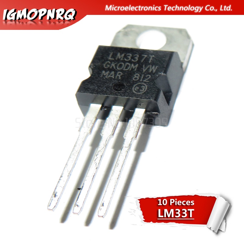 ตัวควบคุมแรงดันไฟฟ้า LM337T LM337 TO-220 LM317T LM338T LM350T LM317 ...