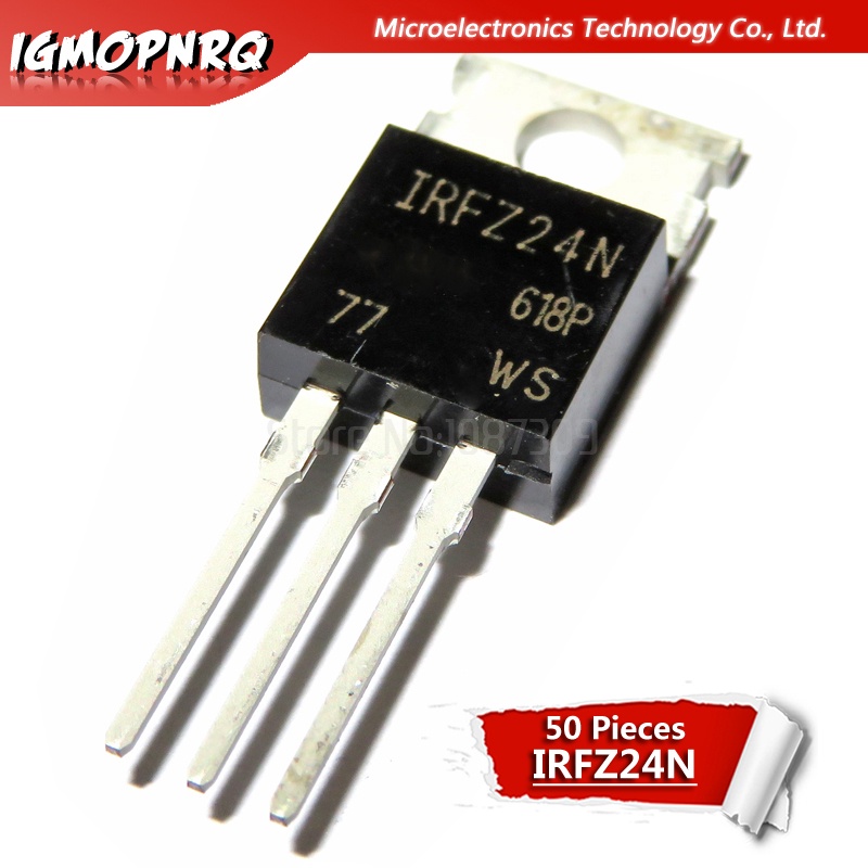 ทรานซิสเตอร์ IRFZ24 IRFZ34 IRFZ44 IRFZ46 IRFZ48 LM317T IRF3205 TO-220 ...