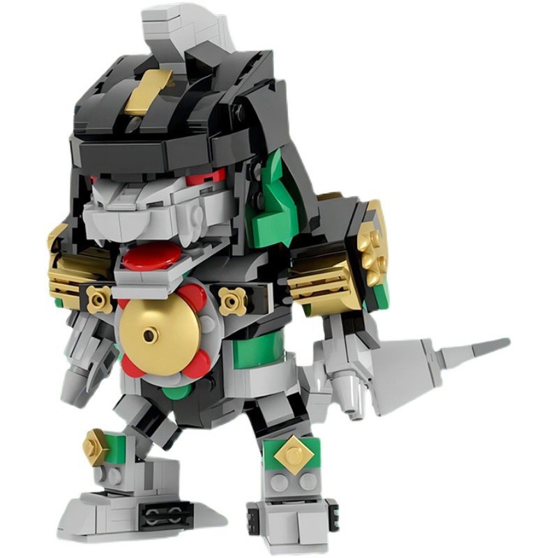 Moc Mighty Morphin Power Rangers: ตัวต่อหุ่นยนต์ภาพยนตร์ Dragon King ...