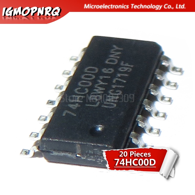 ชิปลอจิก 74HC00D 74HC164D 74HC165D 74HC02D 74HC04D 74HC125D 74HC138D 74HC139D 74HC14D 74HC257D ...