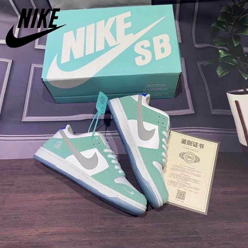 Nike 5615 Sb Dunk Low Top Turbine Tiffany Mint Green Ice และ Snow Edge ...