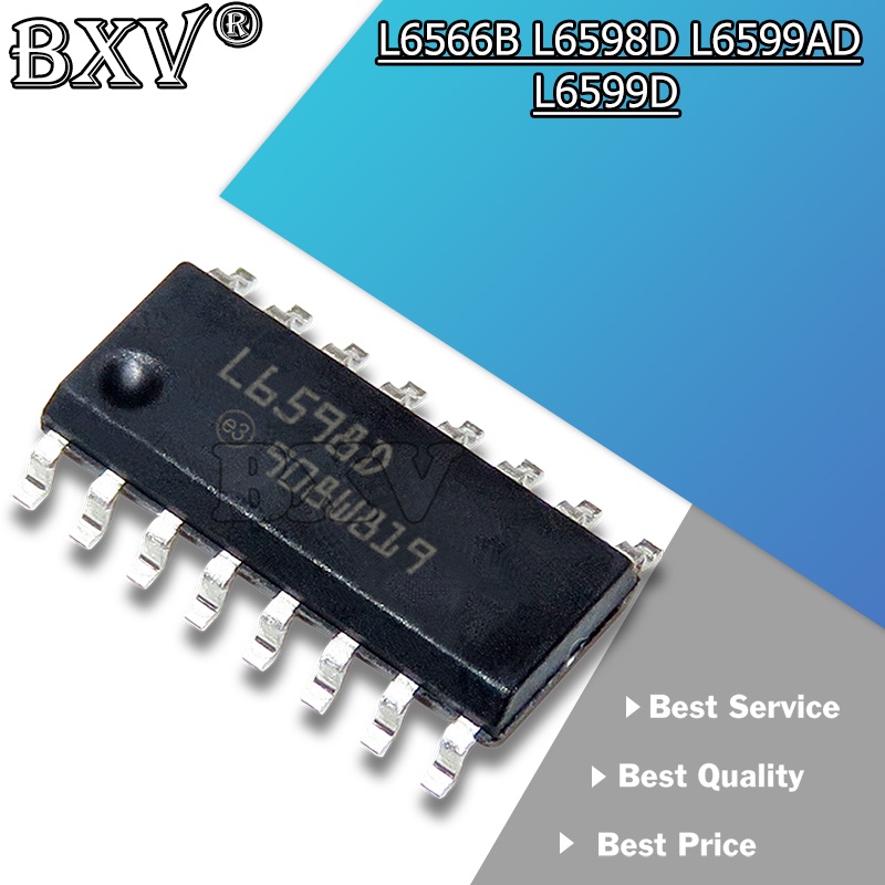 ใหม่ บอร์ดวงจรรวม ของแท้ L6566B L6598D L6599AD L6599D L6566 L6598 L6599 ...