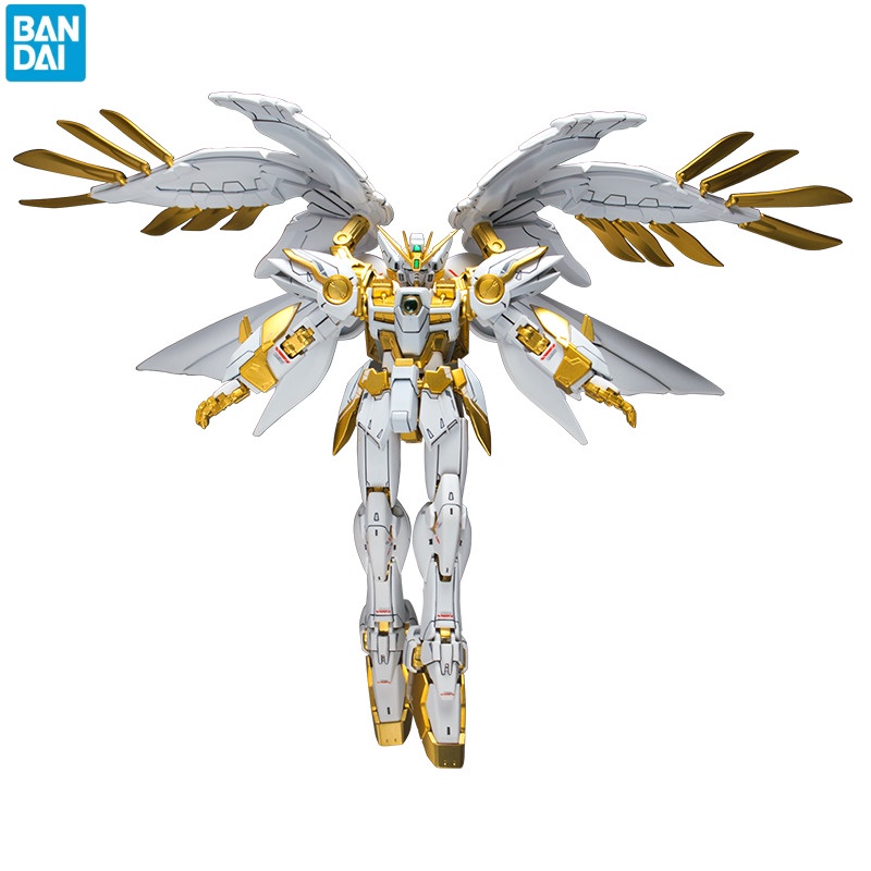 Bandai Gundam RG 1/144 Wing Gundam Zero Platinum Angel Color Change ...