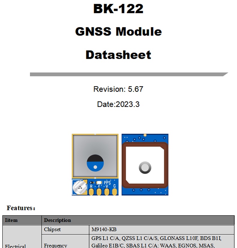 Beitian UBX-M9140 โมดูลรับสัญญาณเสาอากาศ GPS โดรนบังคับ FPV UAV PX4 PIX32 GNSS BK-122 BK-182 BK ...