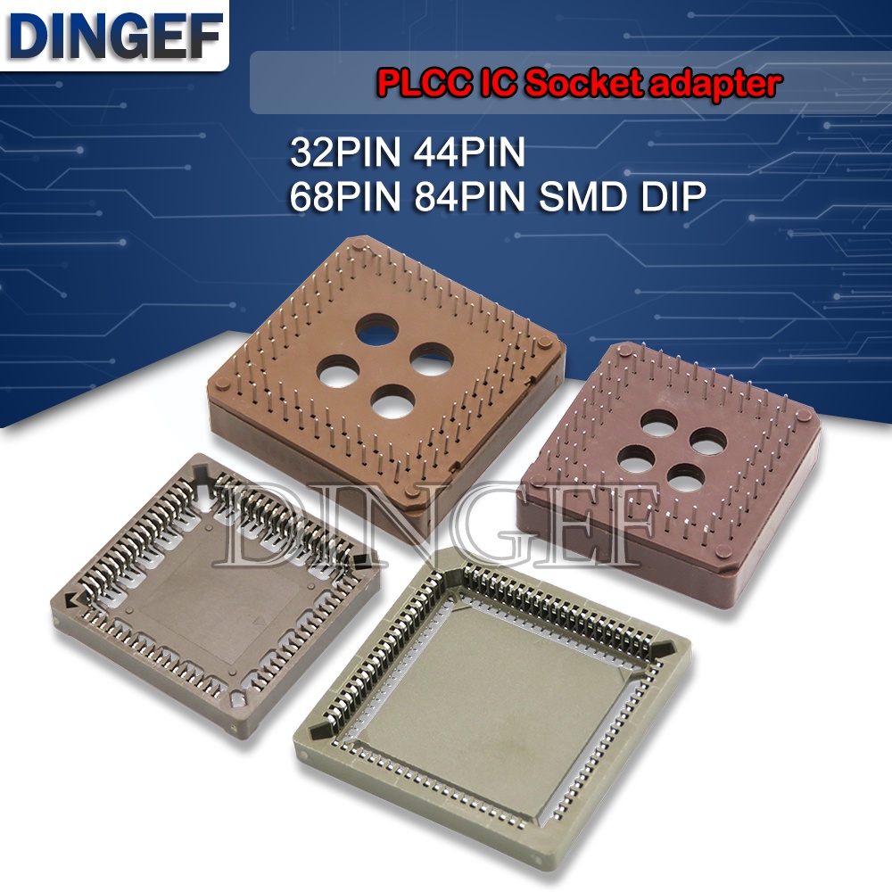 อะแดปเตอร์ซ็อกเก็ต IC PLCC44 PLCC68 PLCC84 PLCC32-SMD PLCC32 32 44 68 ...