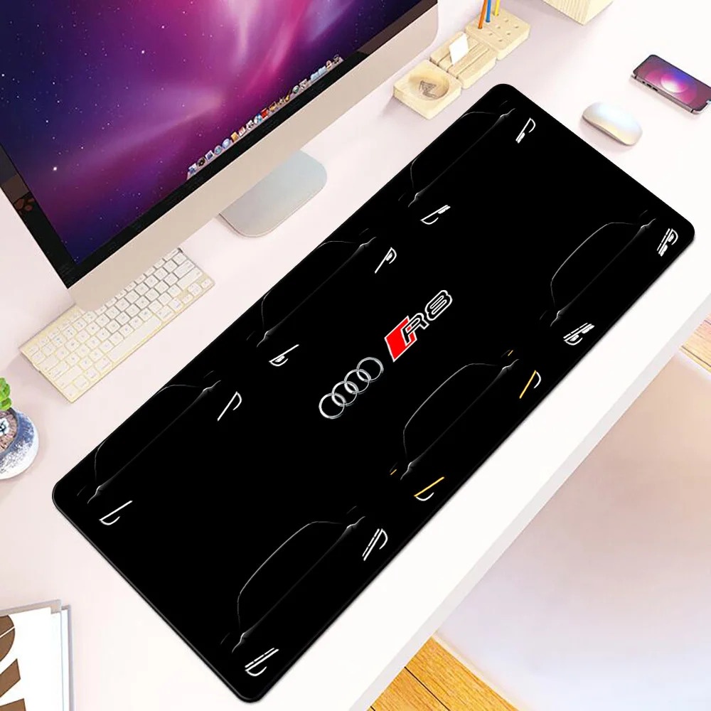 รถหรู AUDI Mousepad HD การพิมพ ์ คอมพิวเตอร ์ Gamers ล ็ อคขอบลื ่ นเ ...