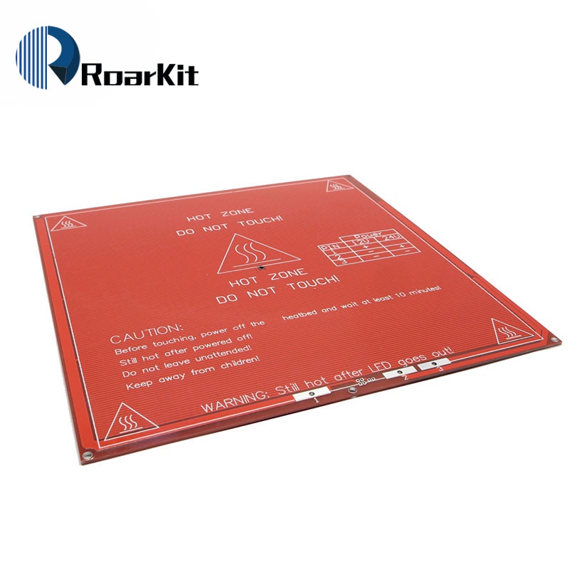 Reprap Mendel PCB Heated MK2B heatbed for Mendel 三维 เครื่องพิมพ์เตียง ...