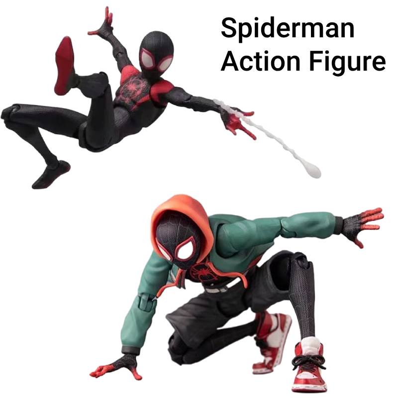 Spider-man Shf Marvel Parallel Universe 2 Miles Pvc Action Figure รุ่น ...