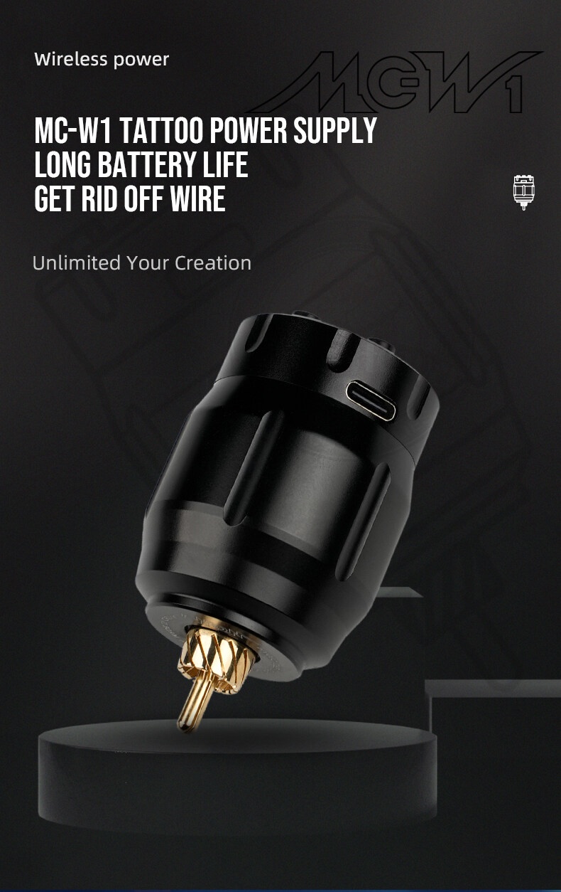 Mc-w1 พาวเวอร์ซัพพลาย พาวเวอร์ซัพพลาย 1500mAh RCA ไร้สาย ขนาดเล็ก แบบ ...