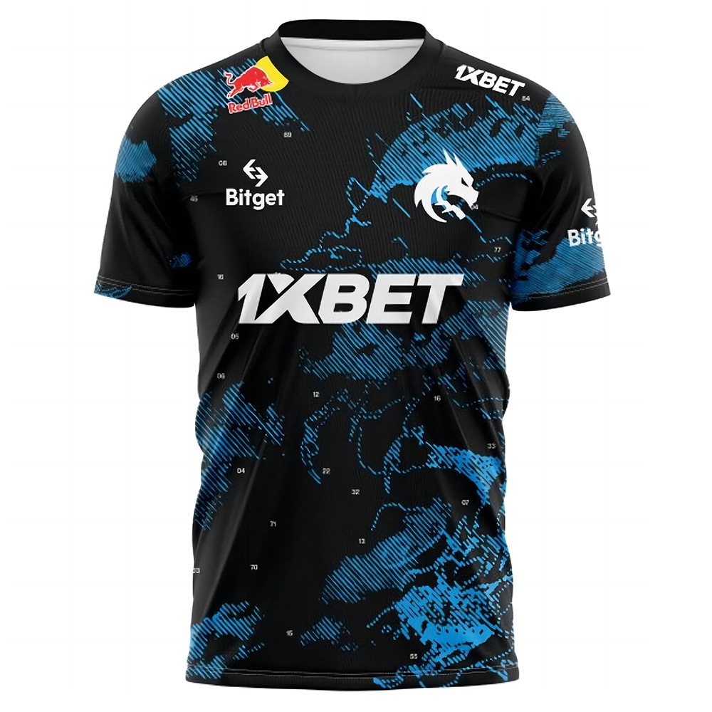 เสื้อยืด พิมพ์ลาย TEAM SPIRIT JERSEY International 11 Men Dota 2 CS:GO ...