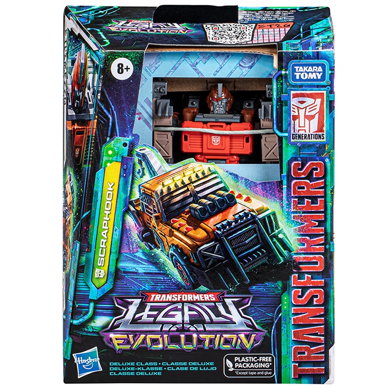 Hasbro Generations Transformers Legacy Evolution Scraphook Deluxe Class 5.5 inches Action Toys ...