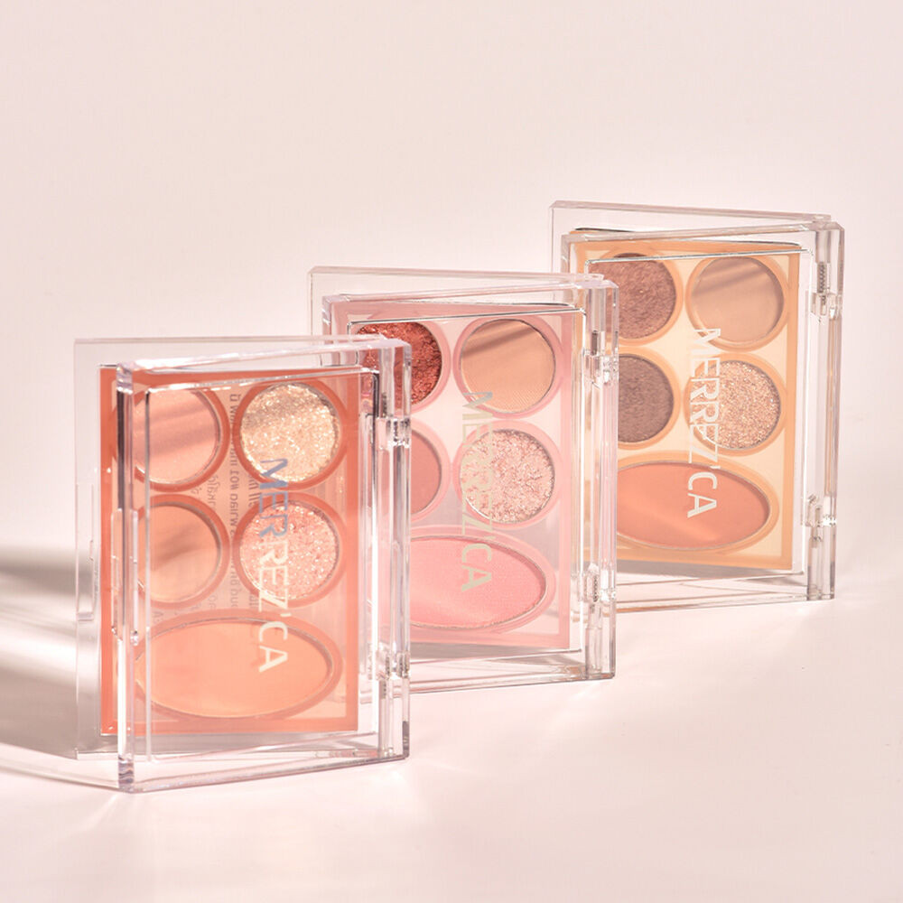 Merrezca Eye & Cheek Color Palette 3.8g เมอร์เรซกา พาเลท 2in1 ที่เป็น ...