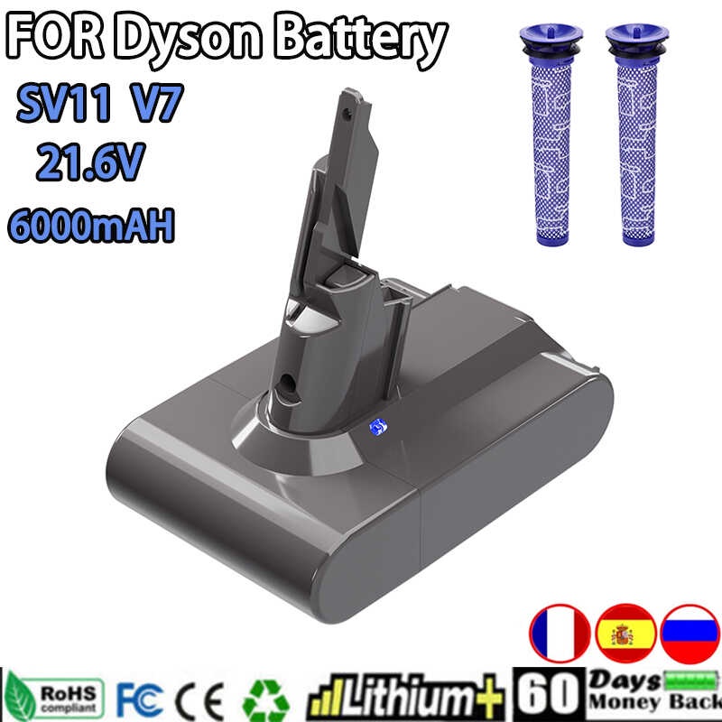 Dyson / Sv11 Pro Trigger สัตว์ V7 รถ + ทะเลมือถือเครื่องดูดฝุ่น 21.6V ...