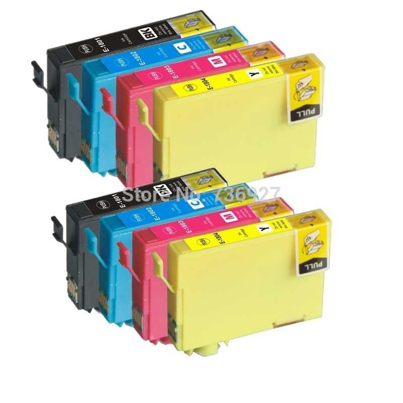 ตลับหมึกที่รองรับ 2 ชุด T1801 Epson Expression Home XP-30/102/202/205 ...