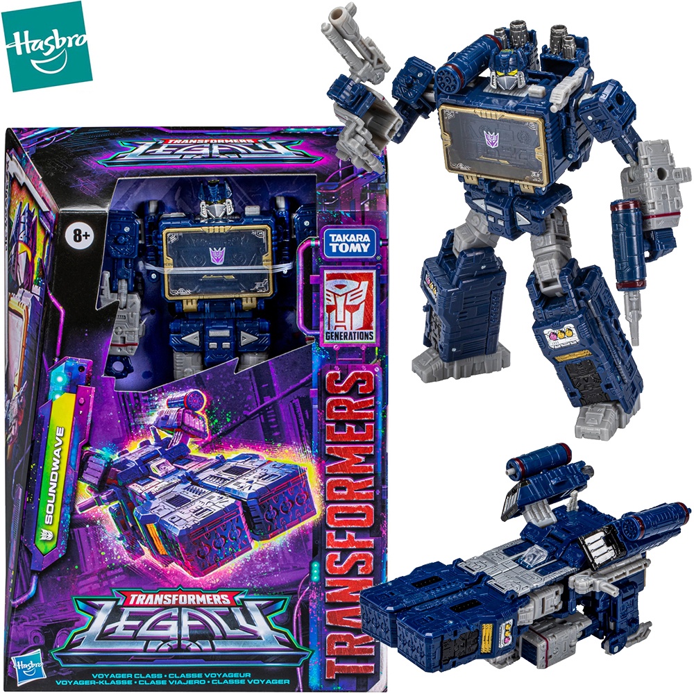 Hasbro Transformers Generations Legacy Soundwave Voyager Class Action ...