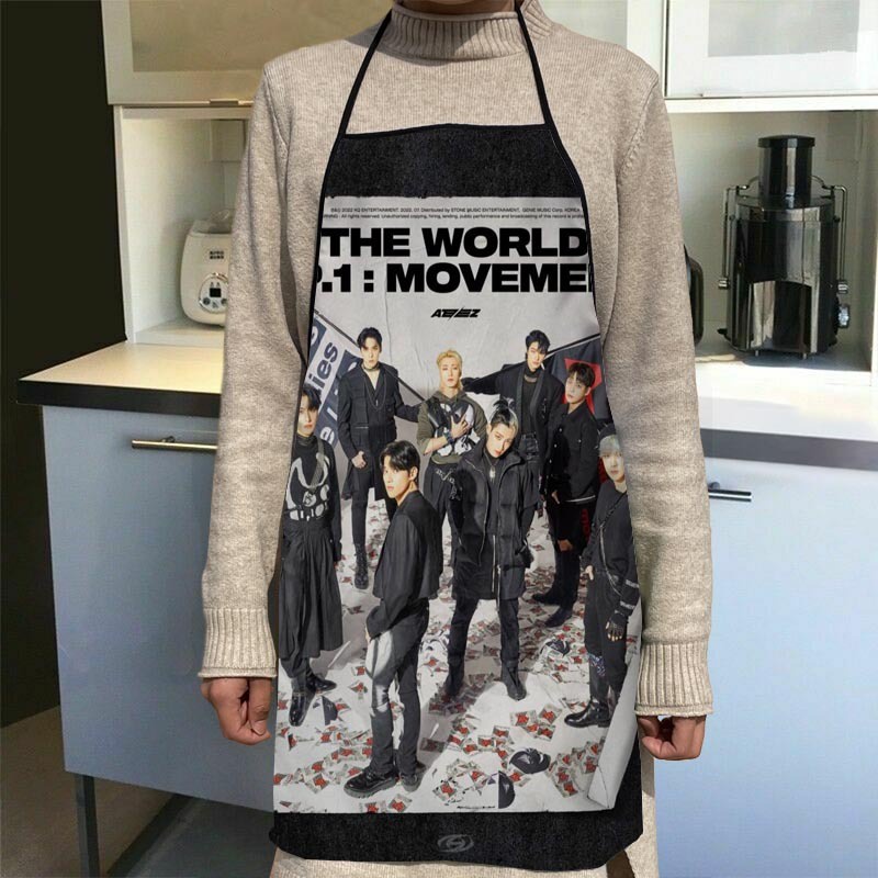 Ateez ผ้ากันเปื้อนทําความสะอาดกาแฟ กันสกปรก 50x75 ซม. 68x95 ซม. สําหรับ ...